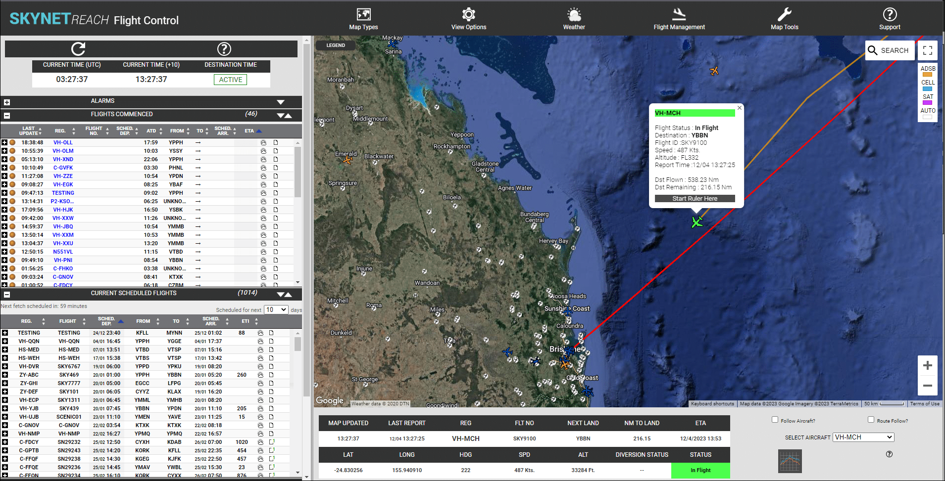 Operational Use Case 2 – Unplanned Diversion - SkyNet Aviation