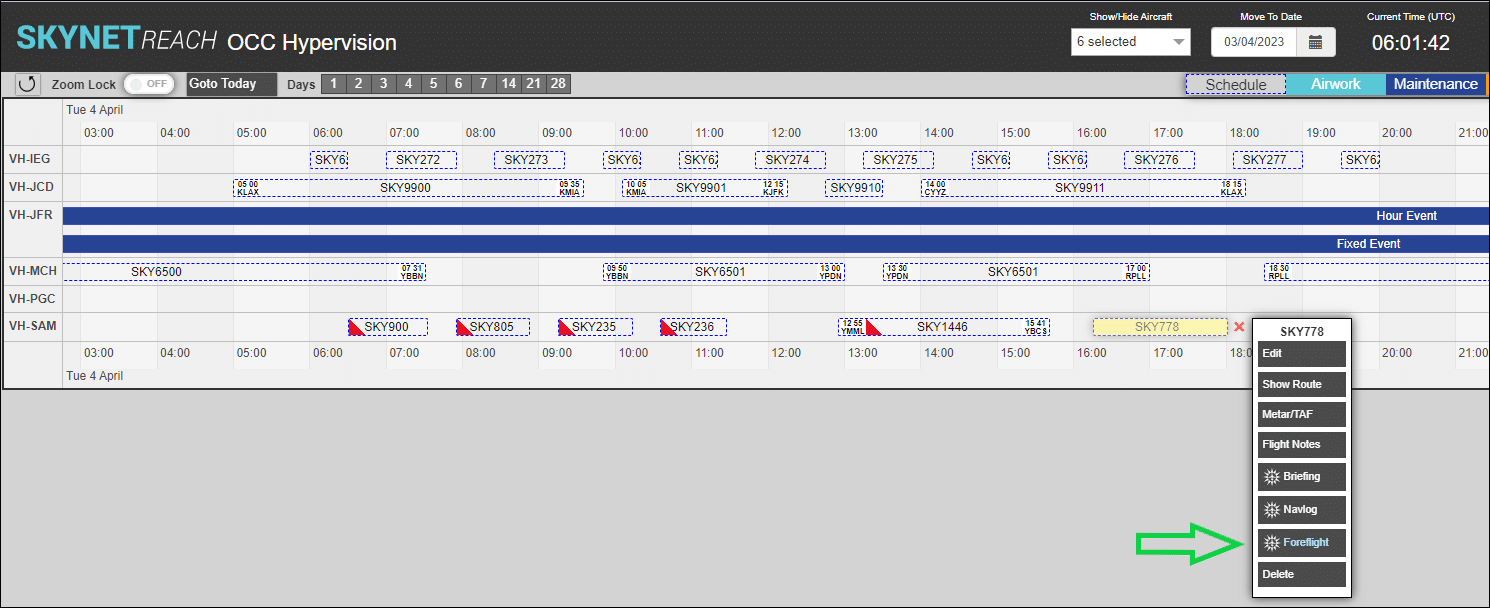 Operational Use Case 1 – Flight Planned Destination Alternate Change ...
